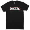 NNKH Logo Tee (White NNKH / Red Outline) – NoNonsenseKnowHow